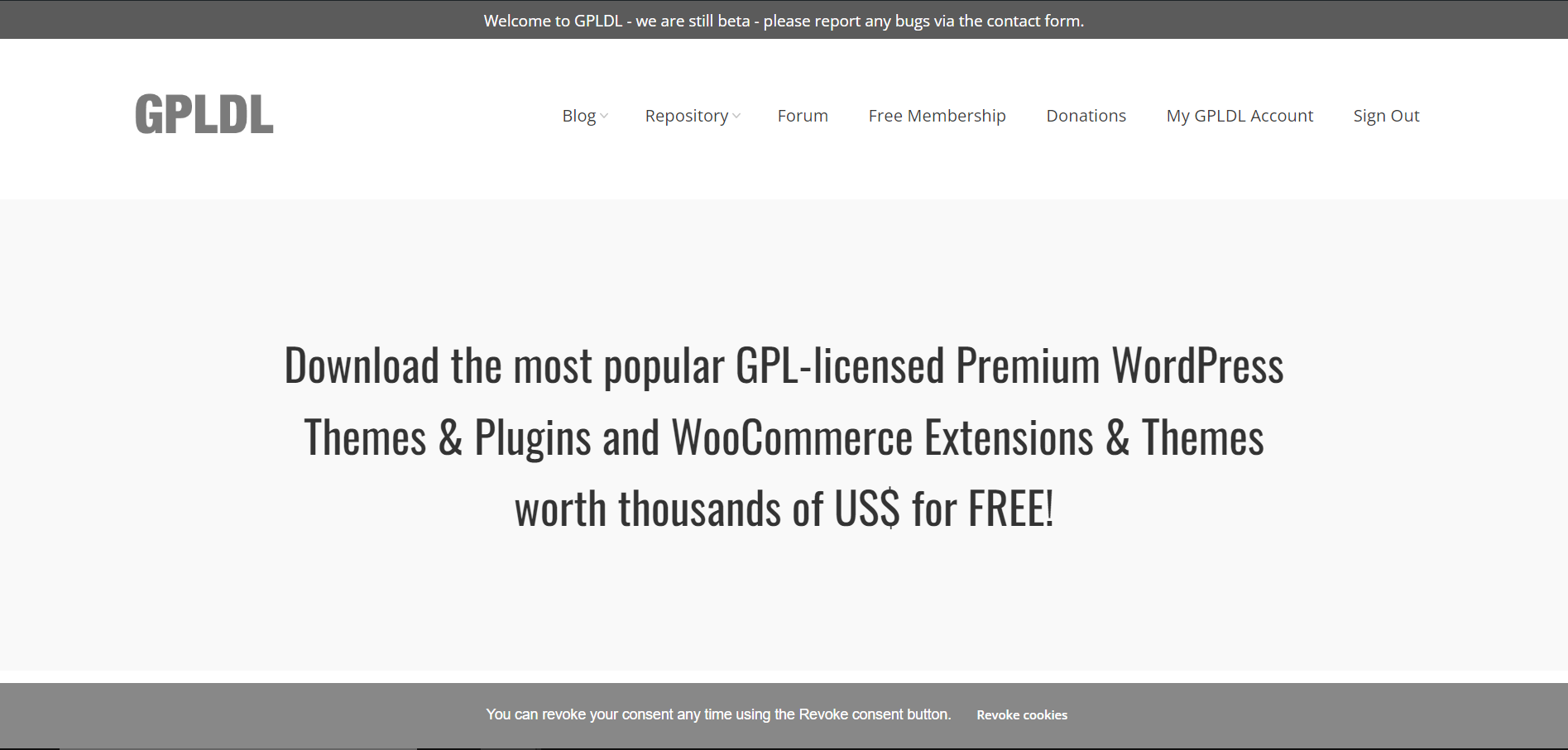 GPLDL: A club for GPL products (A Review)